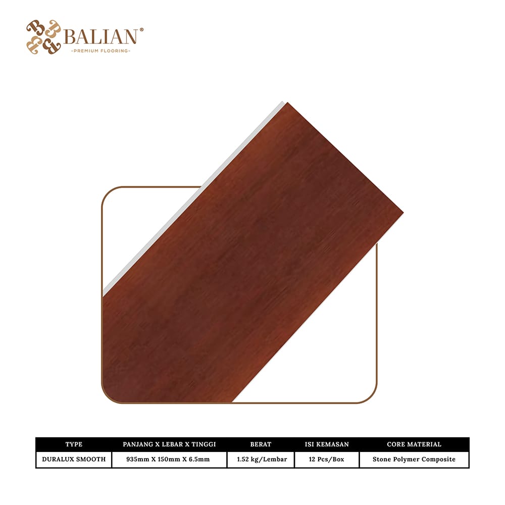 Duralux Smooth | Red Twin Oak | Balian Flooring | Indonesia